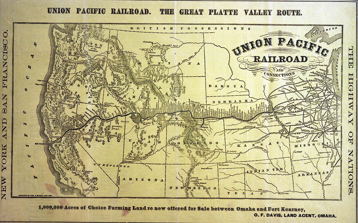 Union Pacific Map